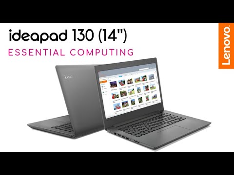 Unboxing Lenovo Ideapad 130-14AST 81H40000ID AMD A4-9125 Black - YouTube