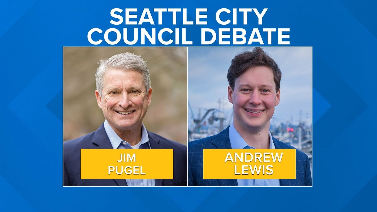Seattle City Council District 7 debate: Andrew Lewis and Jim Pugel ...