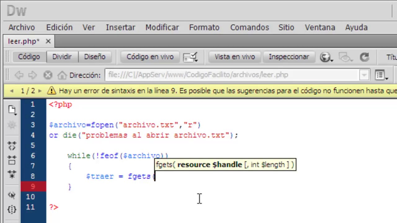 Tutorial PHP 18 Leer Archivos de Texto en PHP - YouTube