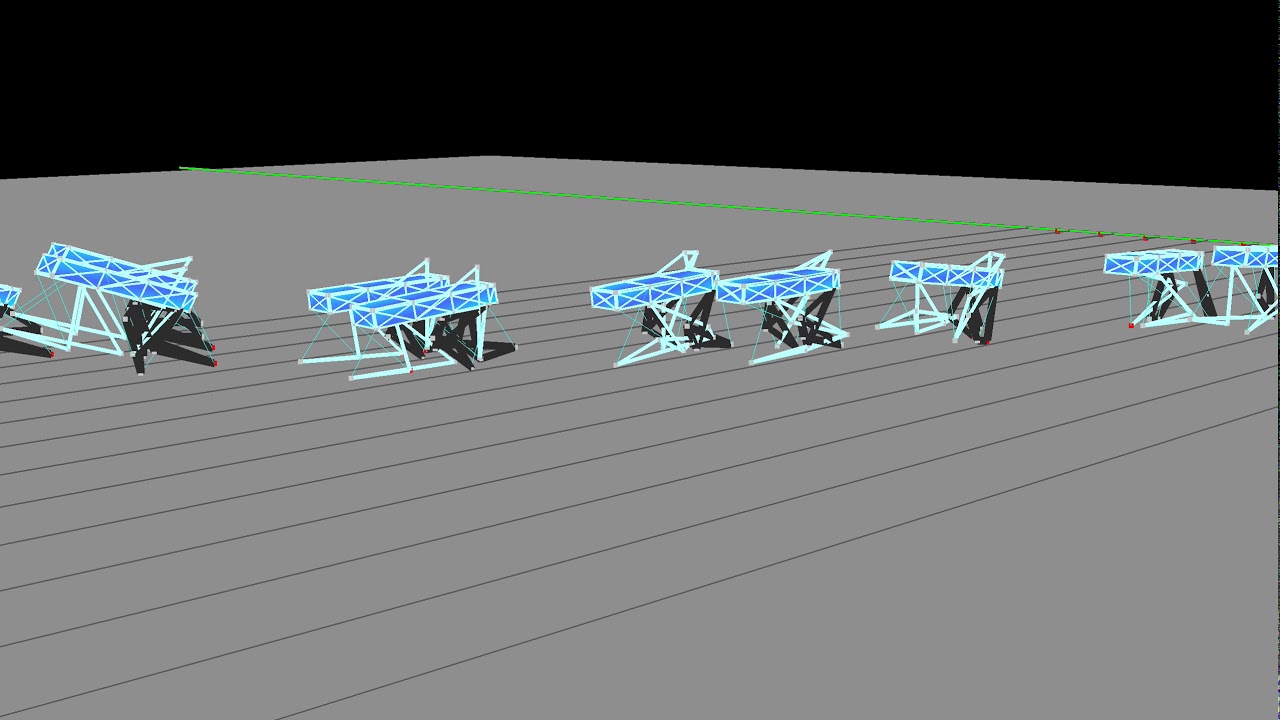 Quadraped Robot Evolve to Biped Robot - YouTube