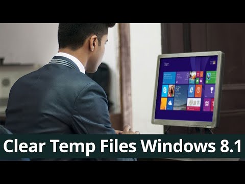 How to clear Temp folder in Windows 8.1 | Delete Temporary Files in Windows