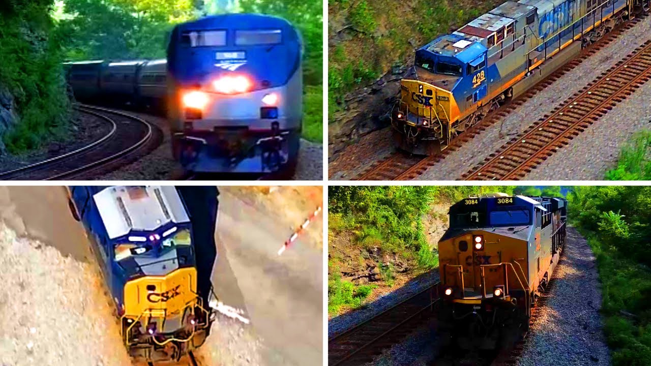 3 Minutes of CSX's New River Subdivision! - YouTube