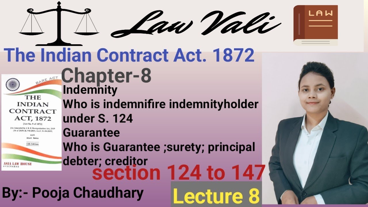 Who is indemnifire and Who is Guarantee ;surety; principal debter ...