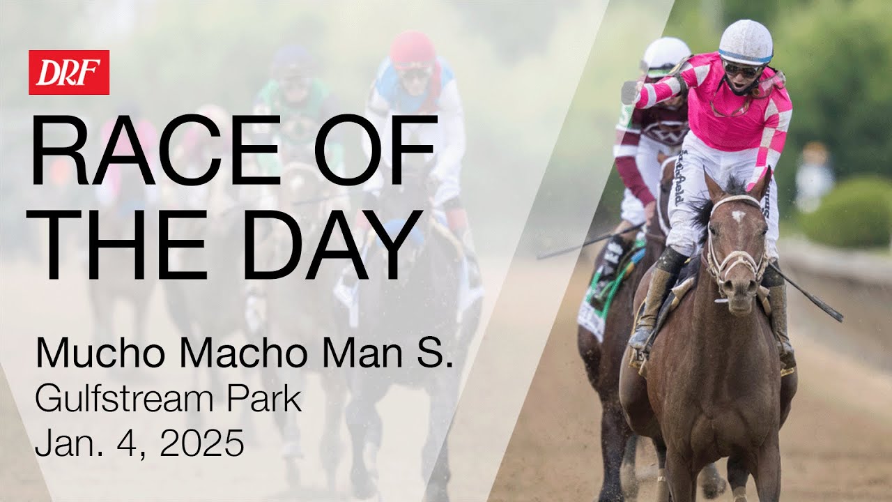DRF Saturday Race of the Day | Mucho Macho Man Stakes | January 4, 2025 ...