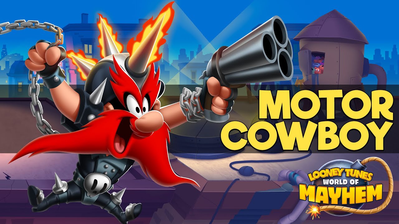 Looney Tunes World of Mayhem | Motor Cowboy - YouTube