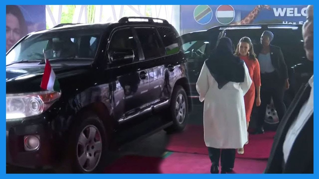 VIDEO: RAIS WA HUNGARY ALIVYOTINGA IKULU KWA SAMIA, APOKELEWA KWA NGOMA ...