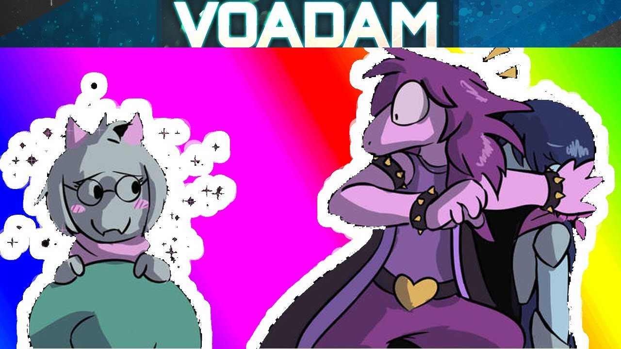 VOAdam Deltarune Comic Dubs #5! With Ralsei, Susie, Lancer and Kris ...