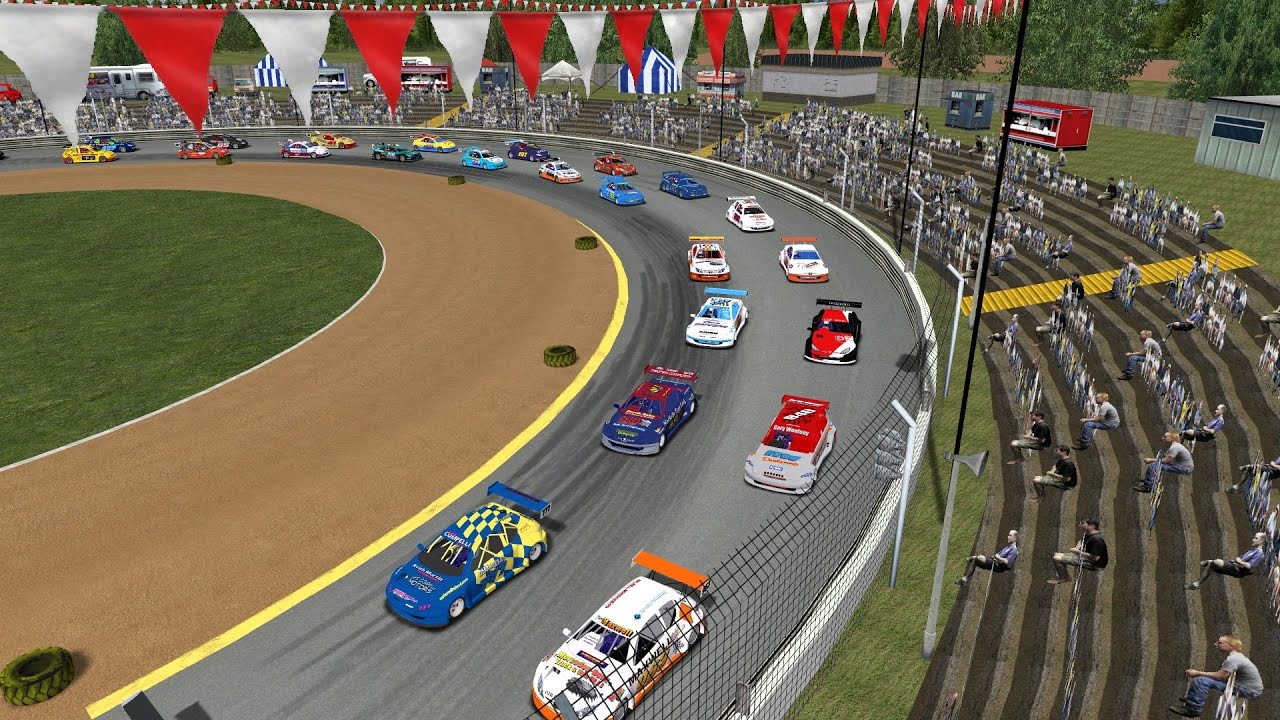 Peugeot 206cc National Hot Rod @ Foxhall Stadium Ipswich RFactor PC AI ...