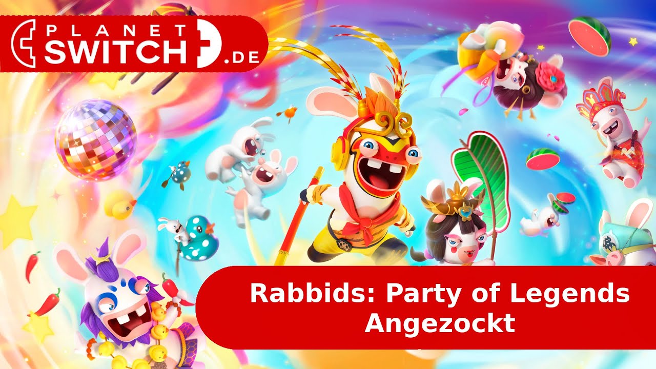 Rabbids: Party of Legends (Switch) - Angezockt - YouTube