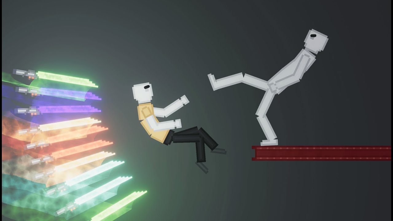 Humans Hitting Each Other Into Spike Pits In People Playground (22 ...