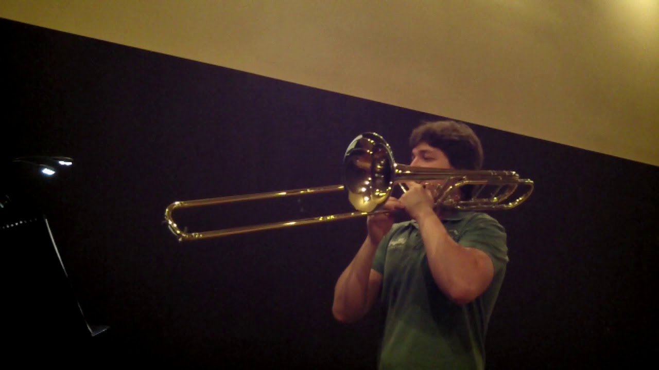 Ferdinand David Trombone concerto in E flat major op 4 The 1st movt ...
