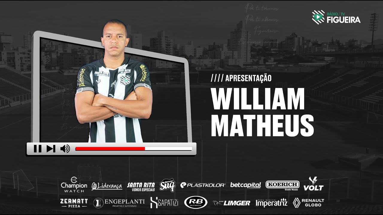Apresentação do lateral William Matheus - 10 de janeiro de 2023 - YouTube