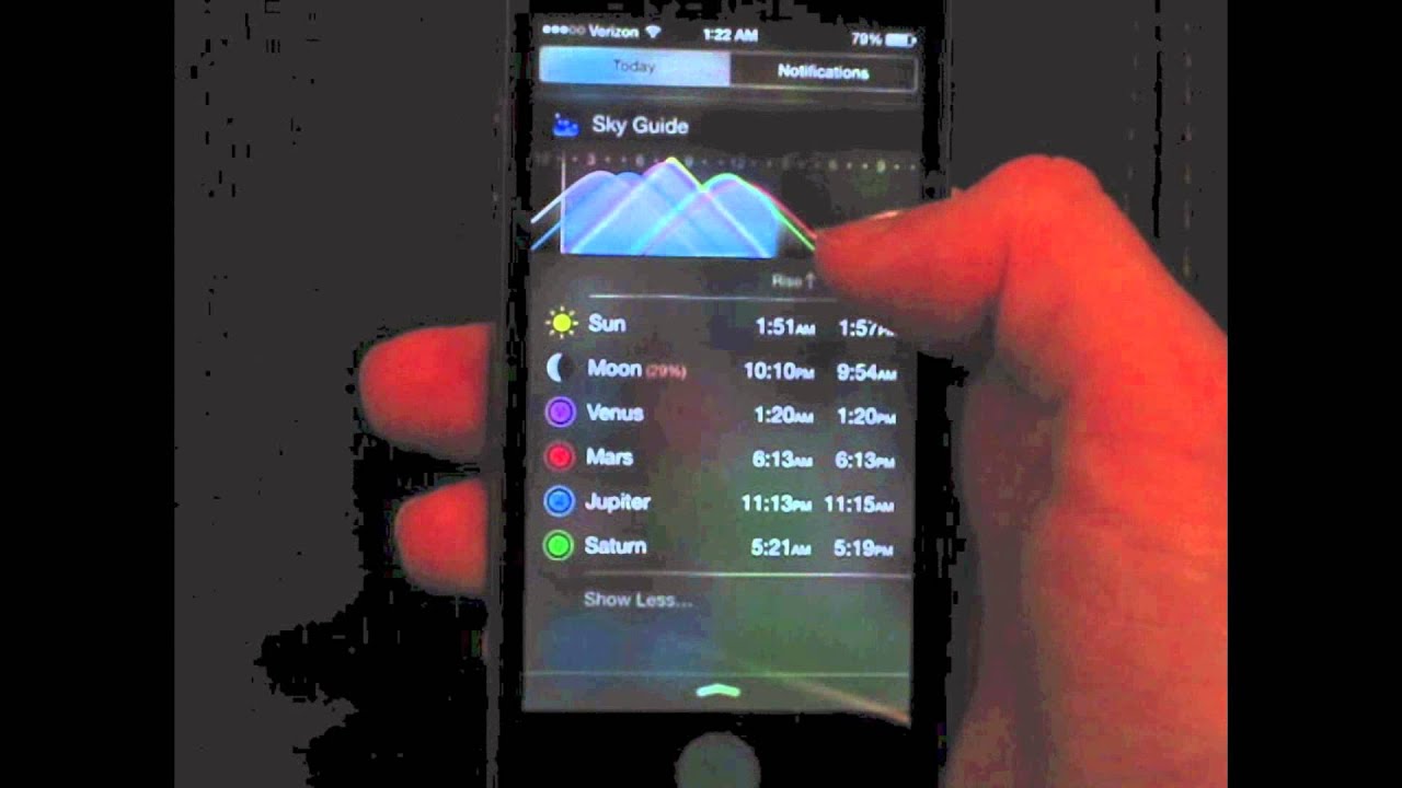 iOS 8 Featured Widget - Sky Guide - YouTube