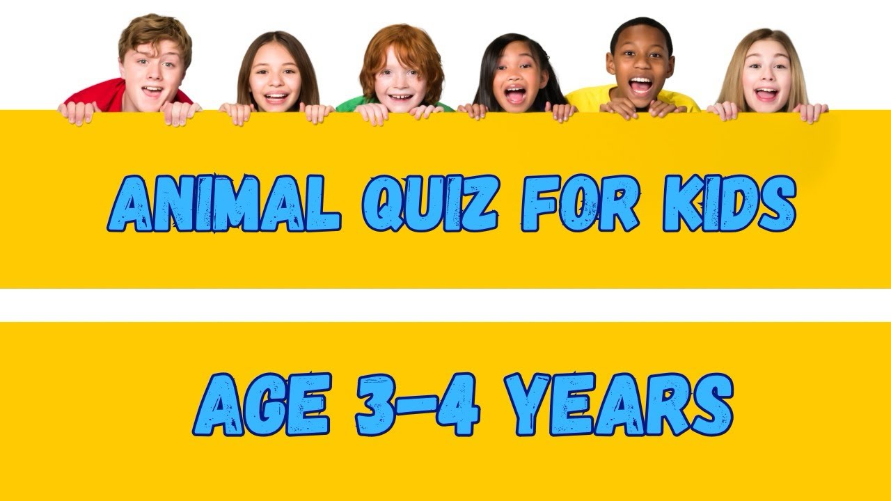 Animal Identification Quiz for Kids | Fun Visual Learning! - YouTube