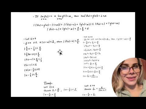 Epsilon delta proof of (non)iterative function - YouTube