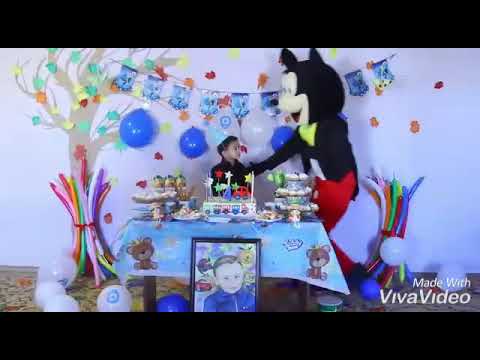 Baxçada ad gunu şənliyi