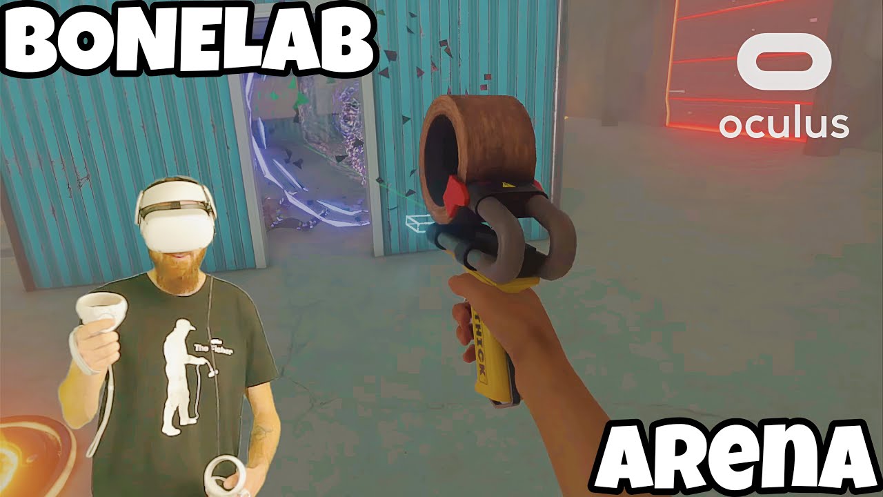 Bonelab VR Solo Survival Arena Gameplay | Oculus Quest 2 - YouTube