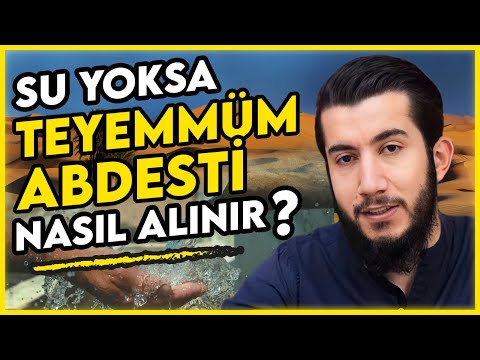 Yaralılar, Su Bulamayanlar ve Hastalar Nasıl Teyemmüm Abdesti Almalıdır?