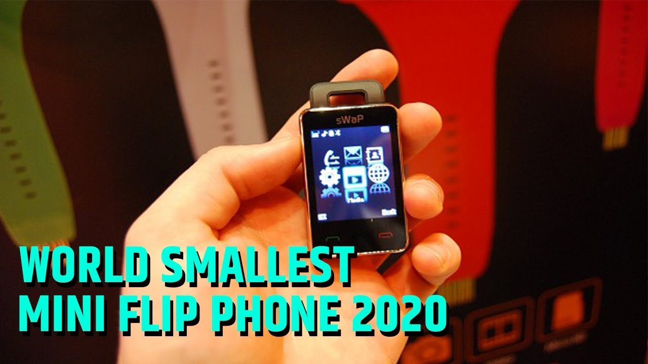 World Smallest Mini Flip Phone to buy 2020 - YouTube