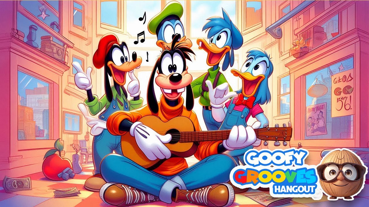 "The More We Get Together | Fun Friendship Song | Goofy Grooves Hangout ...