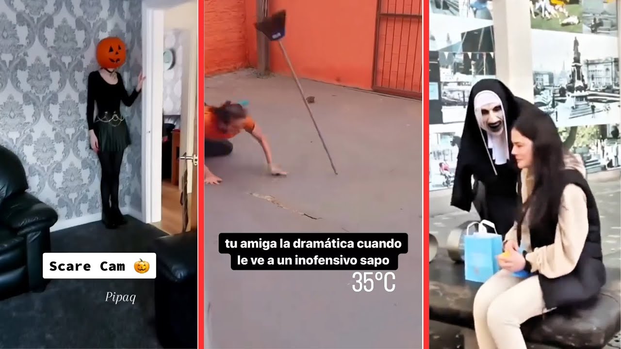 New Scare Cam Pranks 2024 | Funny Videos | Funny Scare Prank TikTok ...