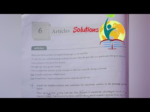 Chapter 6 Articles | Class 6 ICSE Solutions | Green Earth Growing with ...