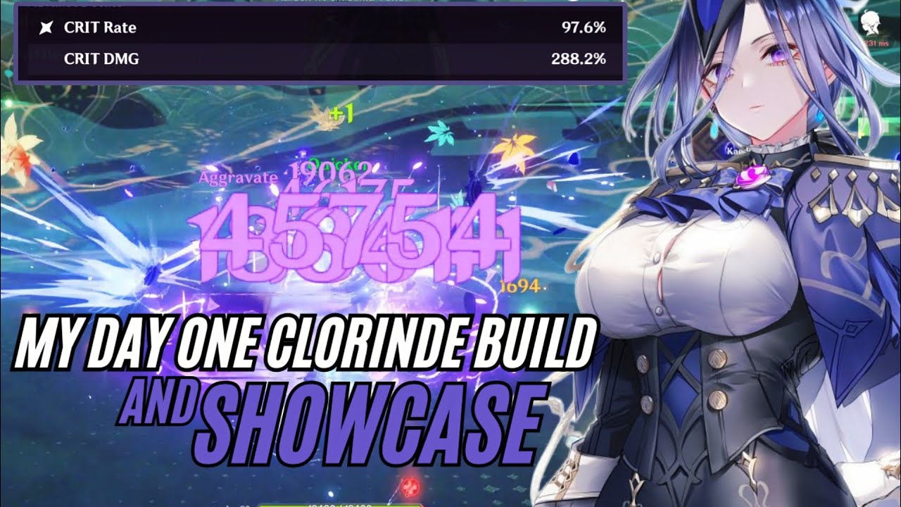 My Day One Clorinde Build & Showcase - YouTube