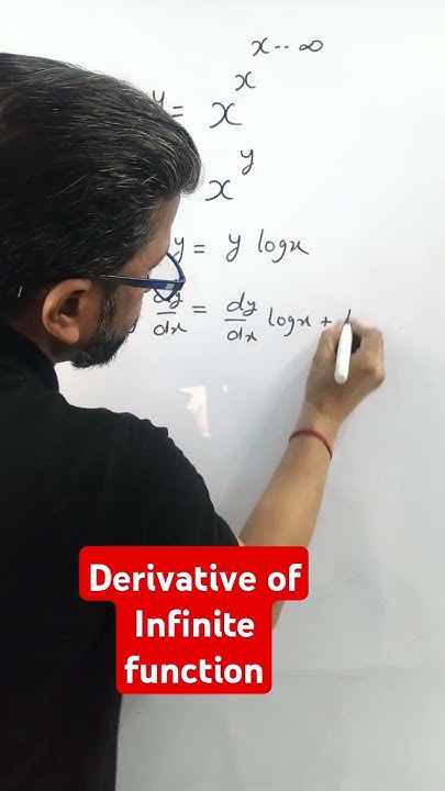 Derivative of Infinite function @StudyPointPro - YouTube
