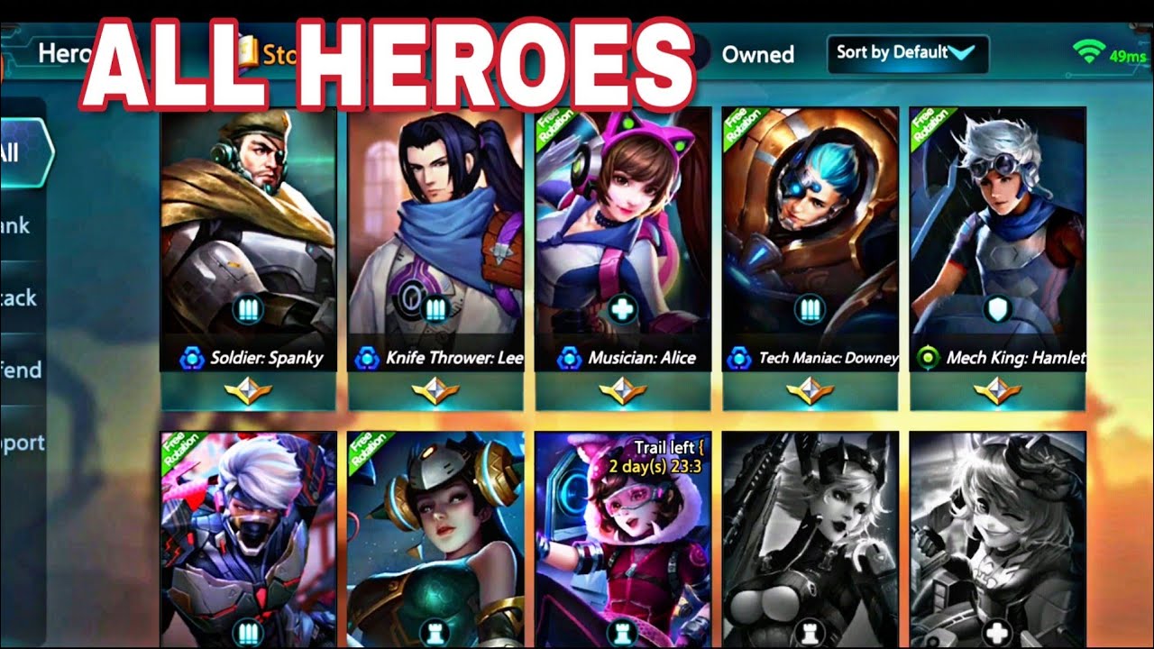 Hero Mission All Characters Overview - YouTube