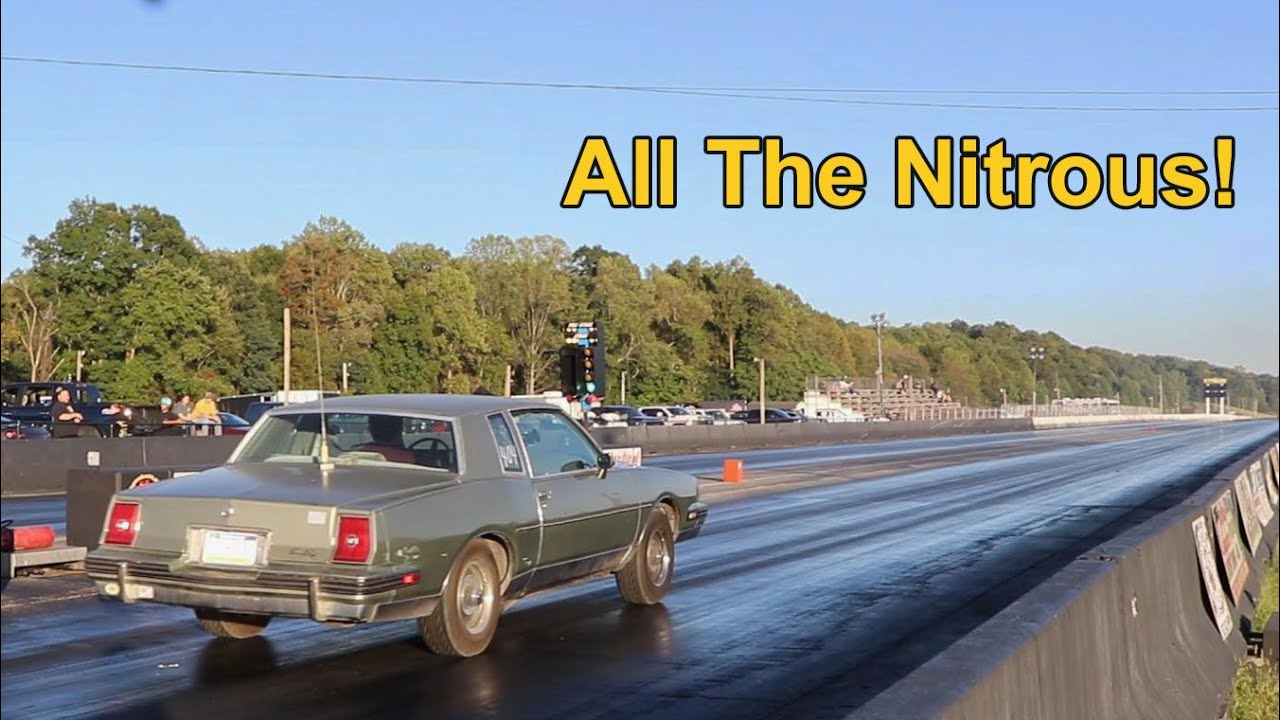 Nitrous G-Body Hits The Drag Strip || How Much Faster Is It? - YouTube