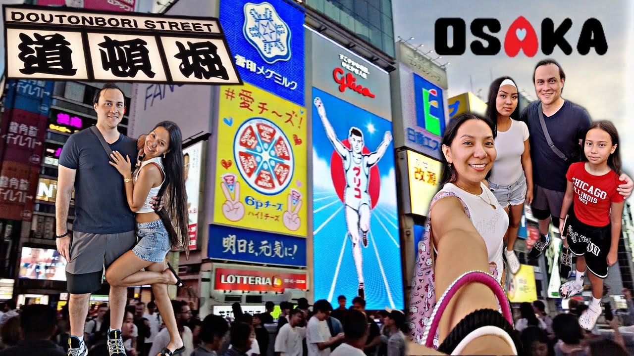 Doutonbori Street | Osaka Japan | Day 2 - YouTube