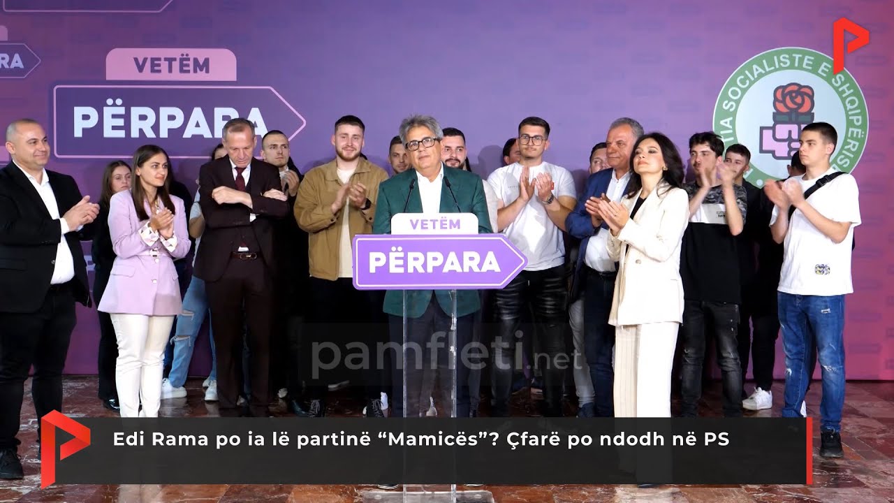 Edi Rama po ia lë partinë “Mamicës”? Çfarë po ndodh në PS - YouTube