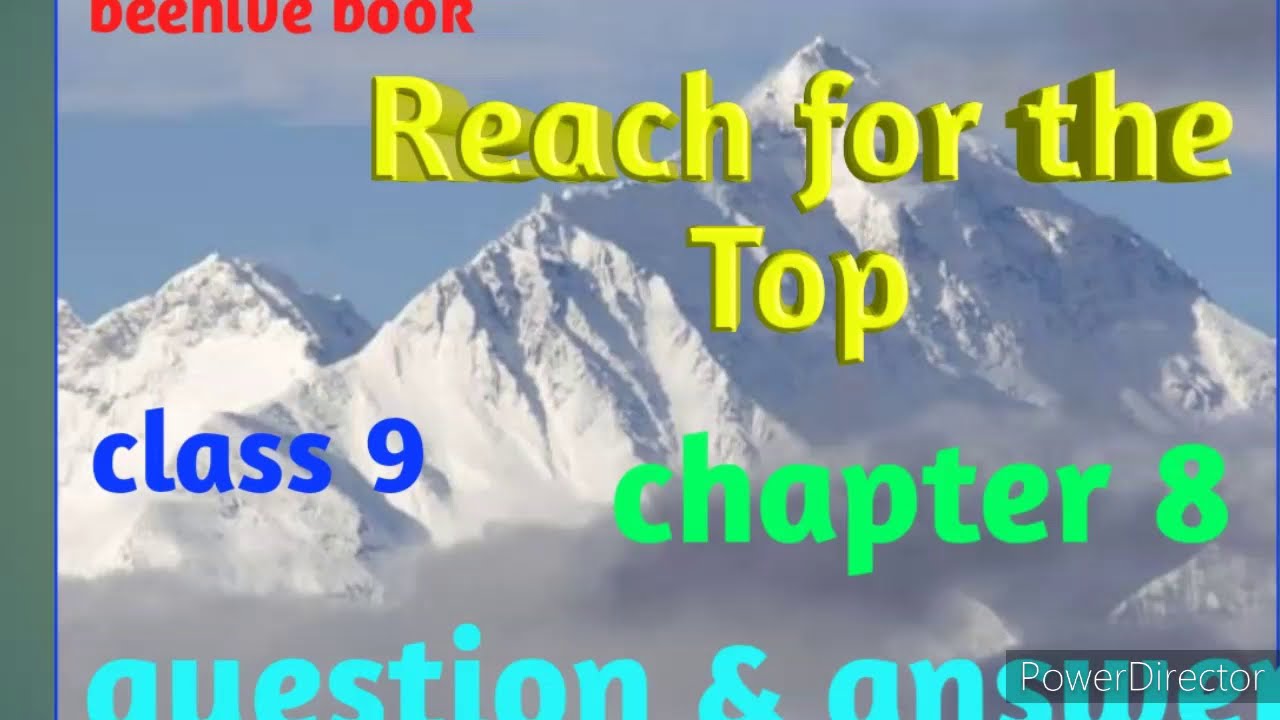 Reach For The Top Question Answer Of Class 9 Beehive Book YouTube reach-for-the-top-question-answer-of-class-9-beehive-book-youtube