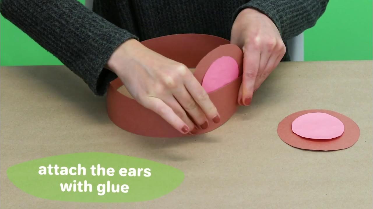 Critter Crafts: Mouse Ear Headband - YouTube