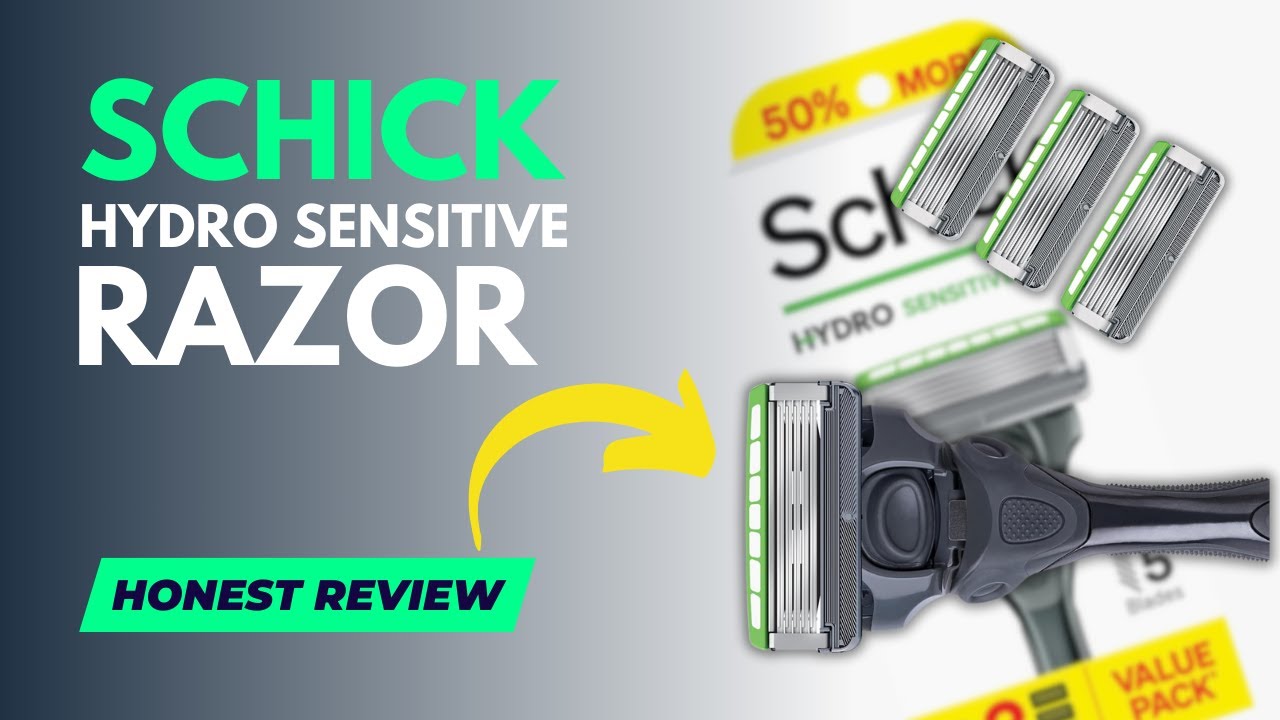 Quick Honest Review of the Schick Hydro Sensitive Razor, 1 Razor Handle ...