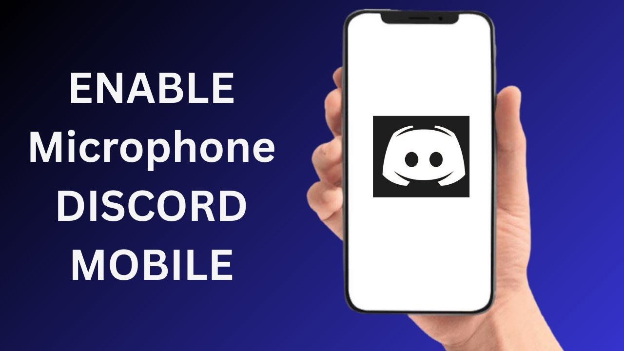 How To Allow Microphone Access On Discord Mobile - YouTube