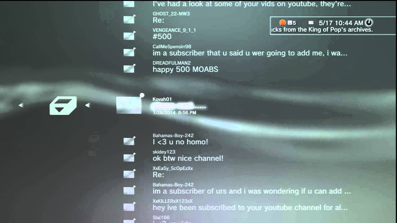 Supportive/Encouraging Messages on PS3! - #4 - YouTube