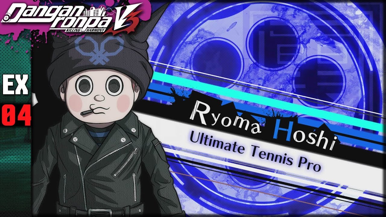 Danganronpa V3 Playthrough Extra 4: Ryoma, The Ultimate Tennis Pro ...