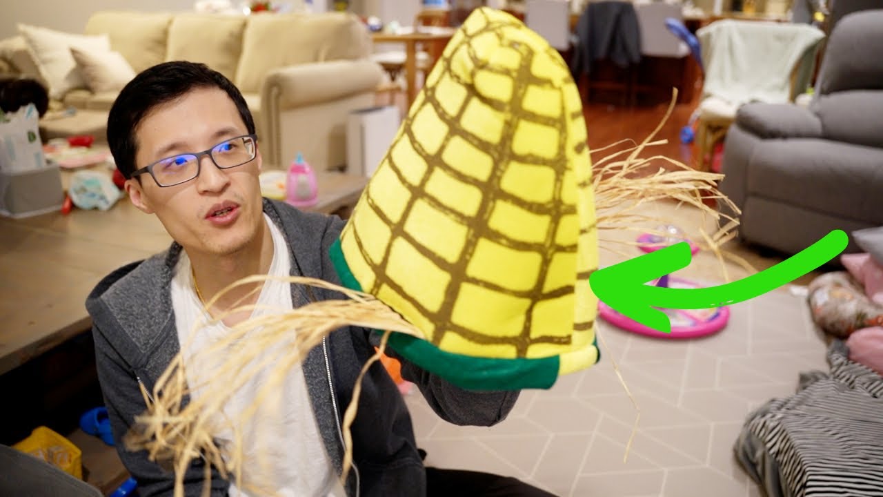 3 Years Later: Plush Corn Cob Hat - Perfect Costume Accessory for Farm ...