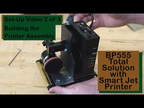 BP555 Tape Dispenser & Smart-Jet Printer - Set-Up Video 2 of 3 - YouTube