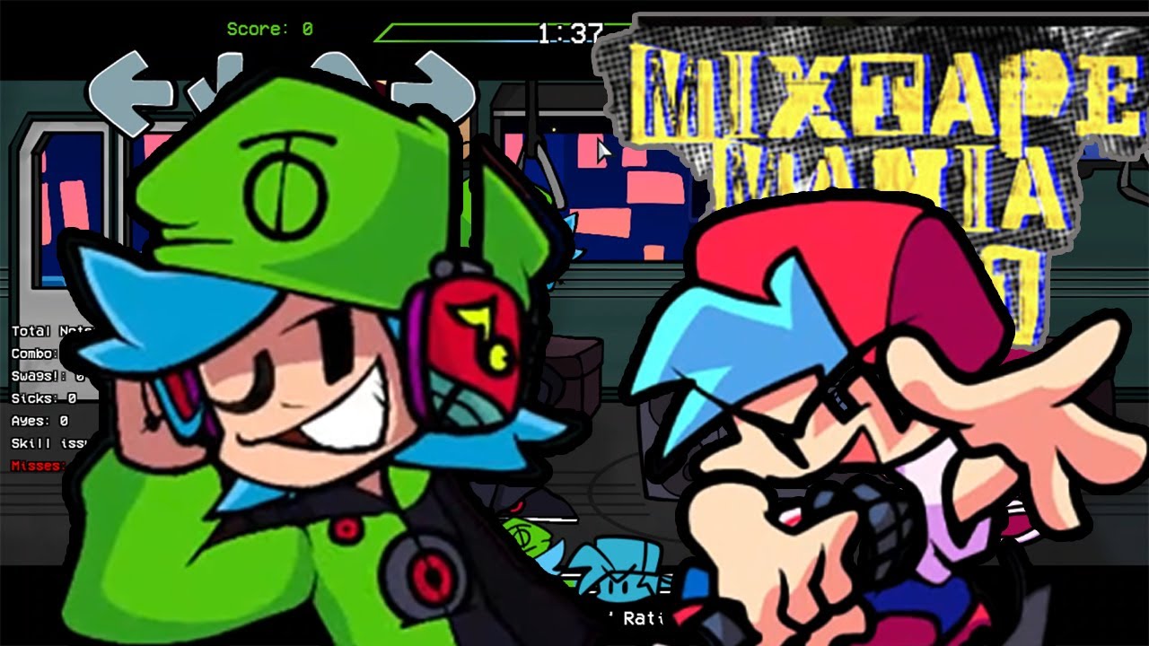 Friday Night Funkin' - Mixtape Mania (DEMO) - FNF MODS [HARD] - YouTube