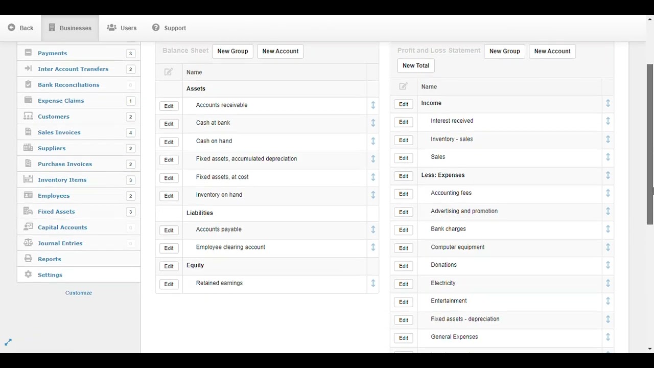 Chat Of Account And Add Expenses Items In Manager Accounting Software Chat Of Account And Add Expenses Items In Manager Accounting Software