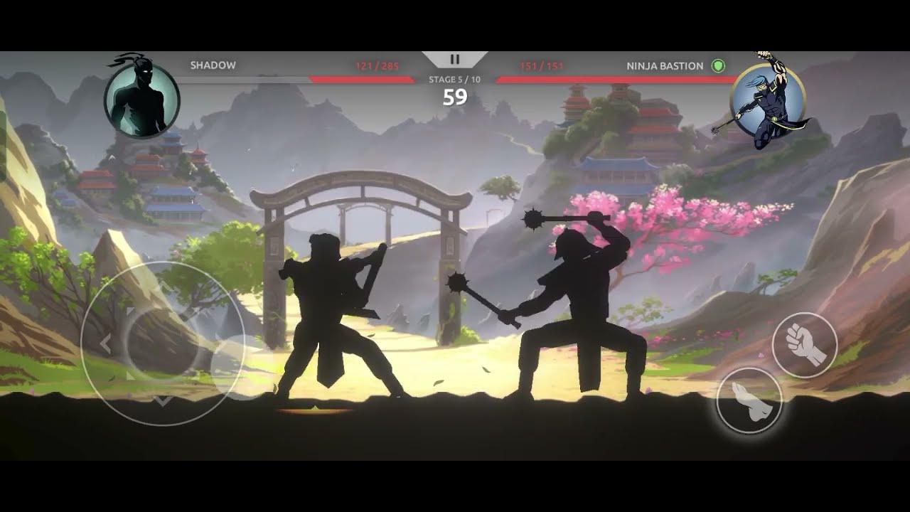 shades shadow fight roguelike - shadow vs ninja - YouTube