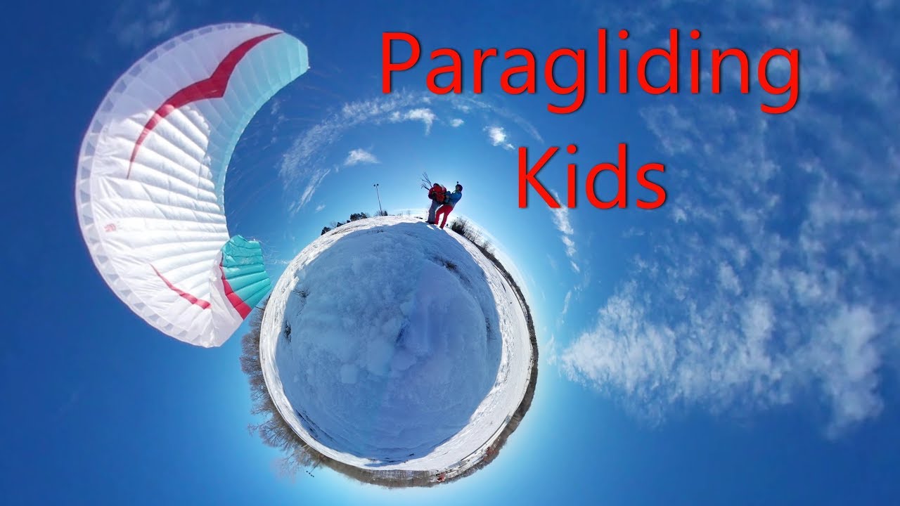 paragliding lessons for kids - YouTube