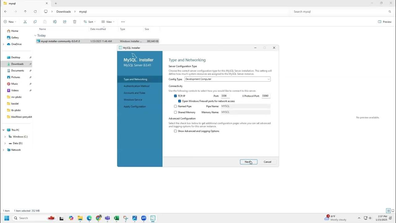 Instalasi MySQL Workbench - YouTube