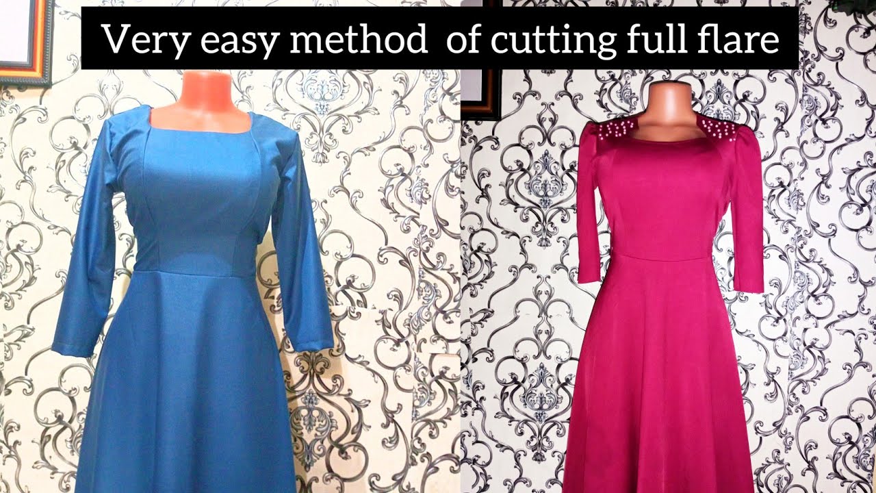 How to cut a full flare easily. - YouTube