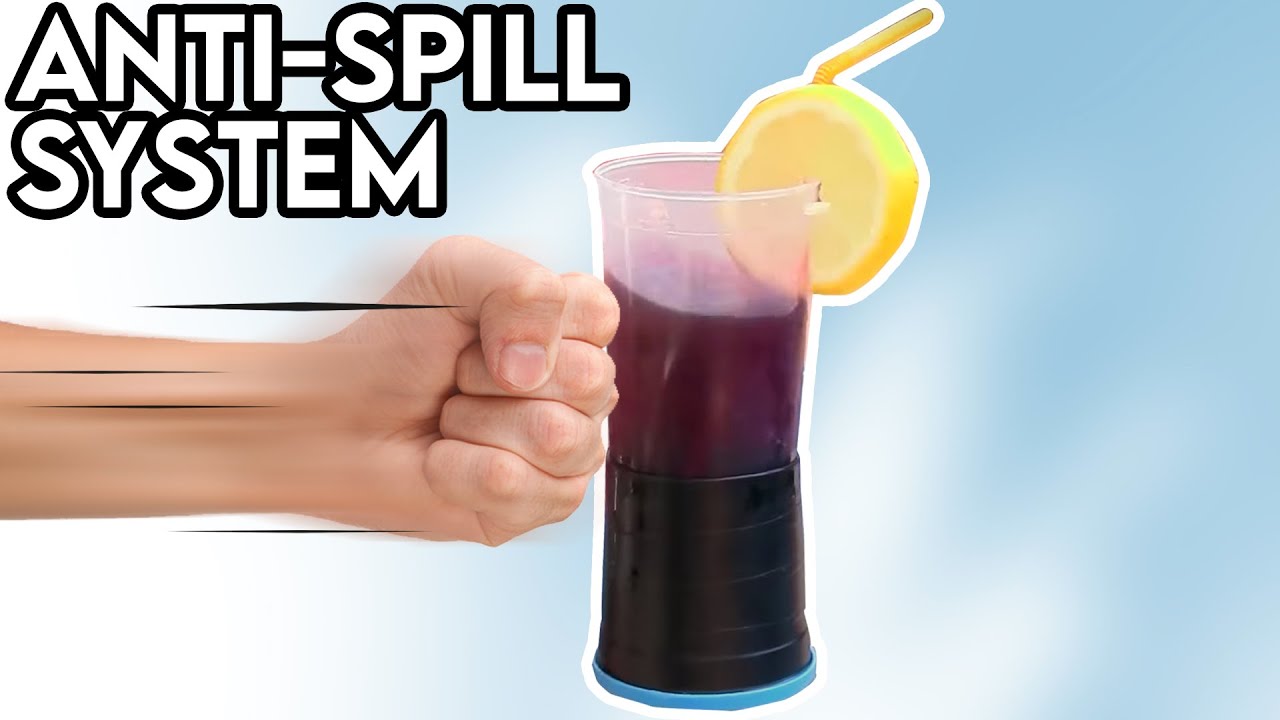 Make a UNSPILLABLE CUP🥛 | Creative Minds - YouTube
