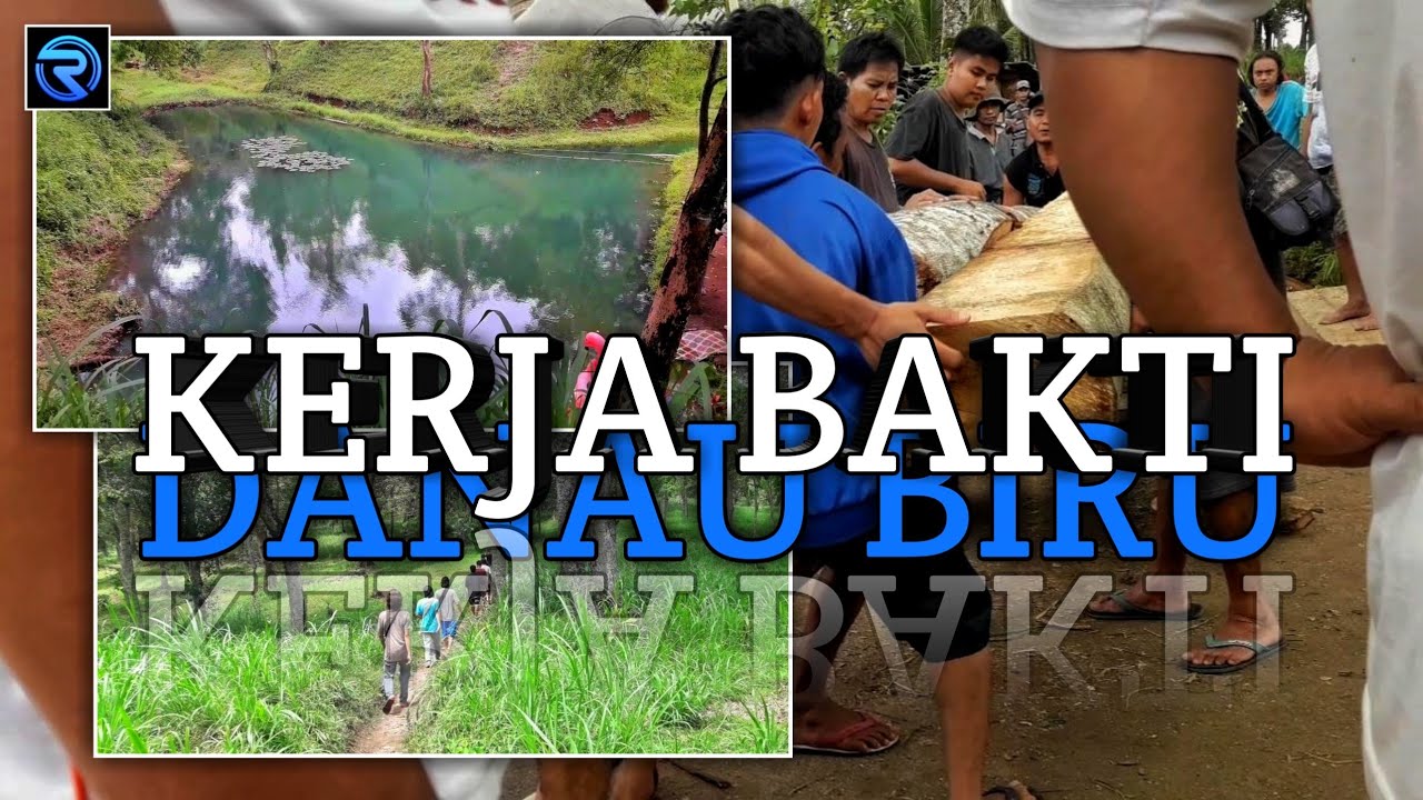 PIKUL KAYU BALOK, KE DANAU BIRU - YouTube