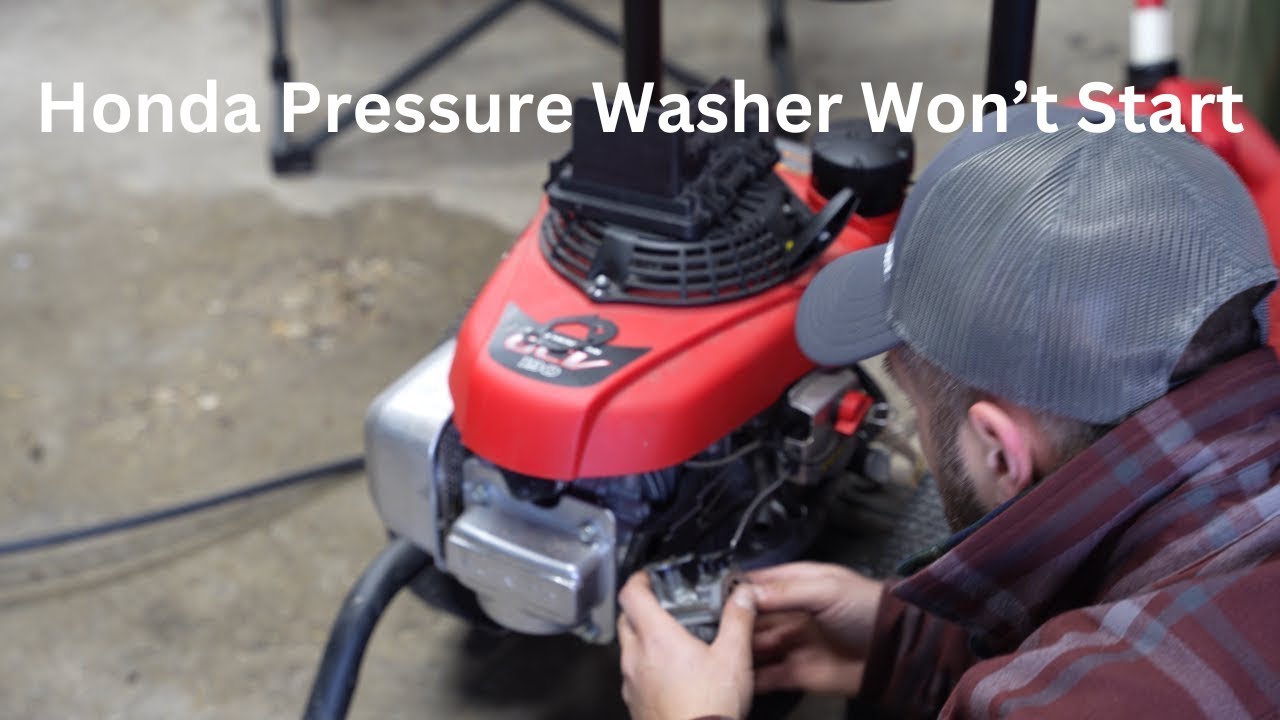 Honda Pressure Washer Won T Start