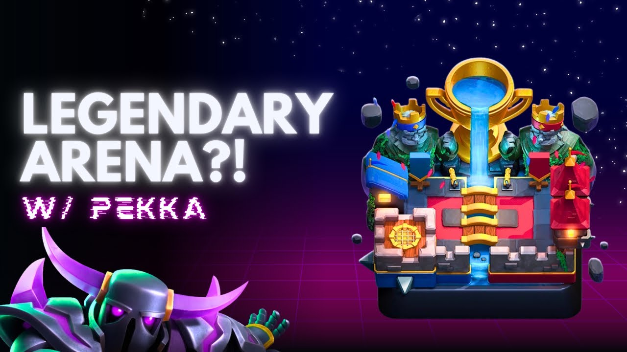 ZO BEHAALDE IK LEGENDARY ARENA MET DIT DECK?! 😳 - Clash Royale [NL ...